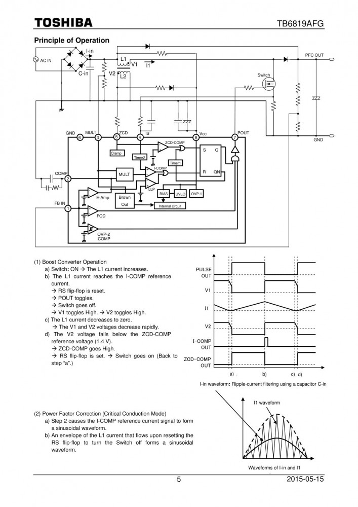 TB6819AFG datasheet page 5