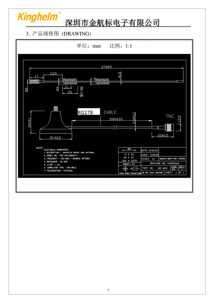 Product approval document page 5