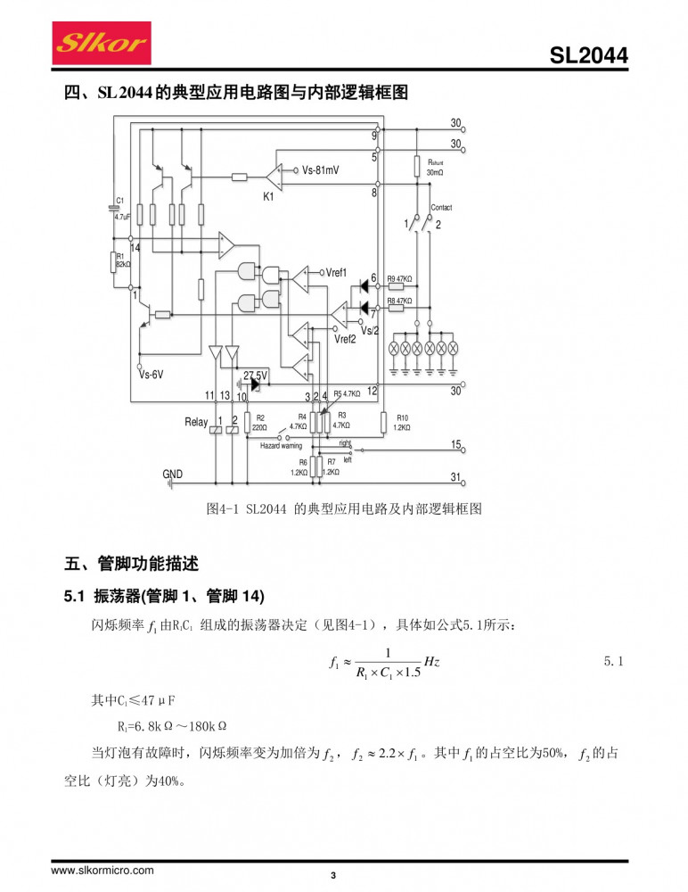 SL2044 datasheet page 3