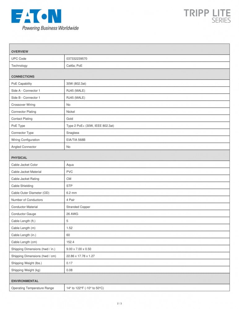 N262-005-AQ technical document page 2