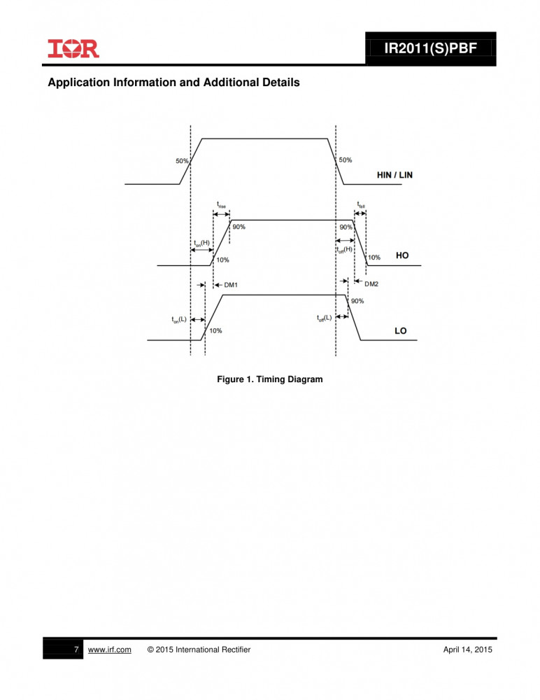 IR2011SPBF technical document page 7