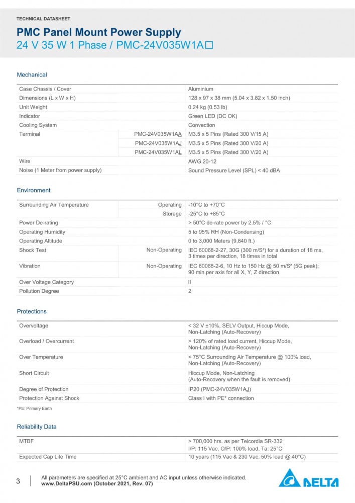 PMC-24V035W1AA datasheet page 3