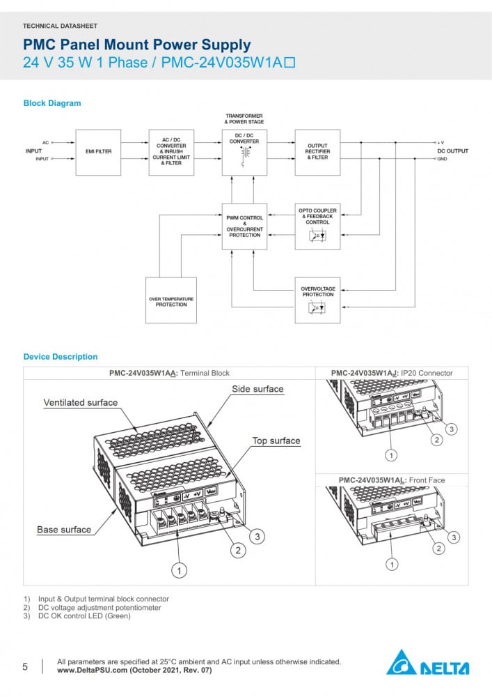 PMC-24V035W1AA datasheet page 5