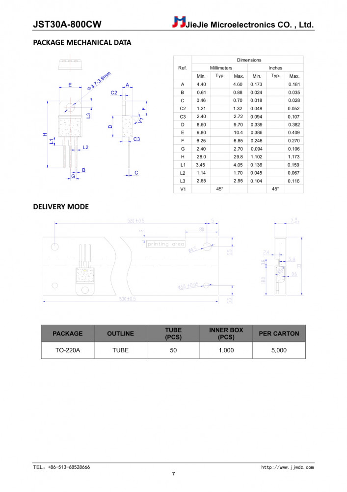 JST30A-800CW datasheet page 7