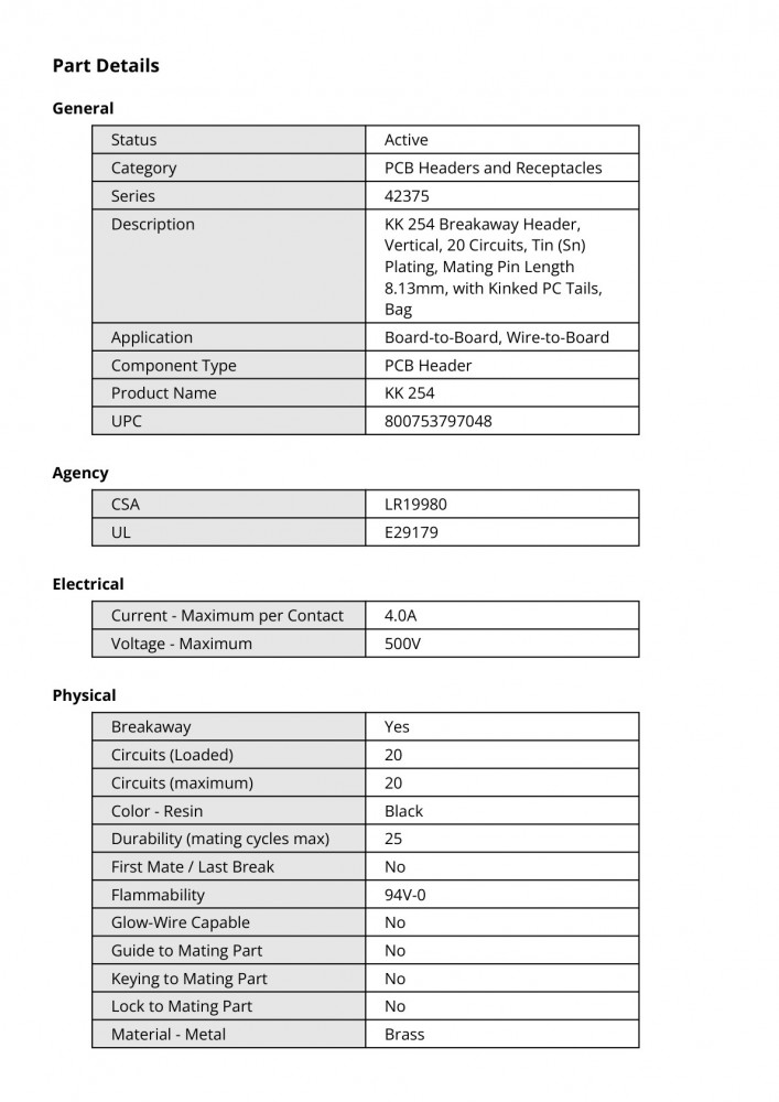 MOLEX 22285201 technical document image 2