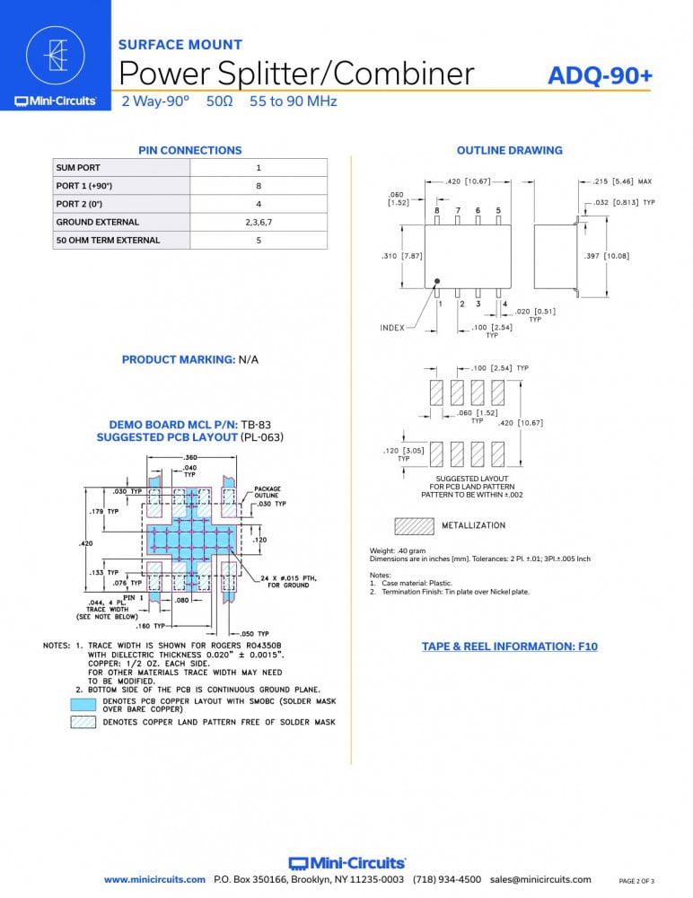 ADQ-90+ datasheet page 2