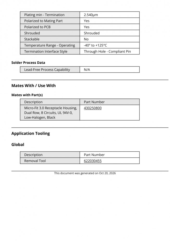 MOLEX 449145803 product document image 4