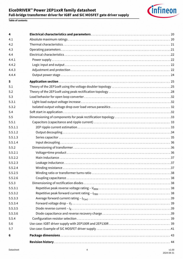 2EP100R technical document page 4