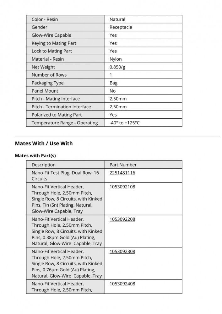 Nano-Fit specification page 3