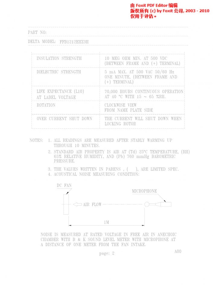 FFB1212EHZ3H specification page 4