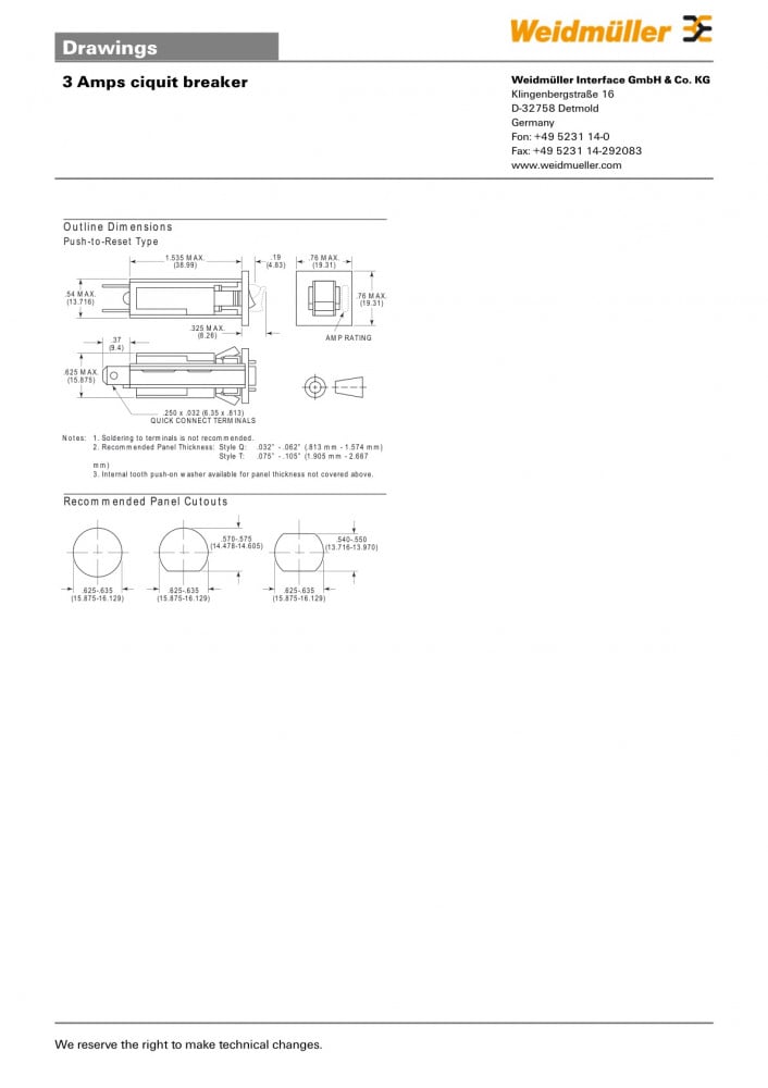 WEIDMULLER IE-FCI-PWCB-3A document page 4