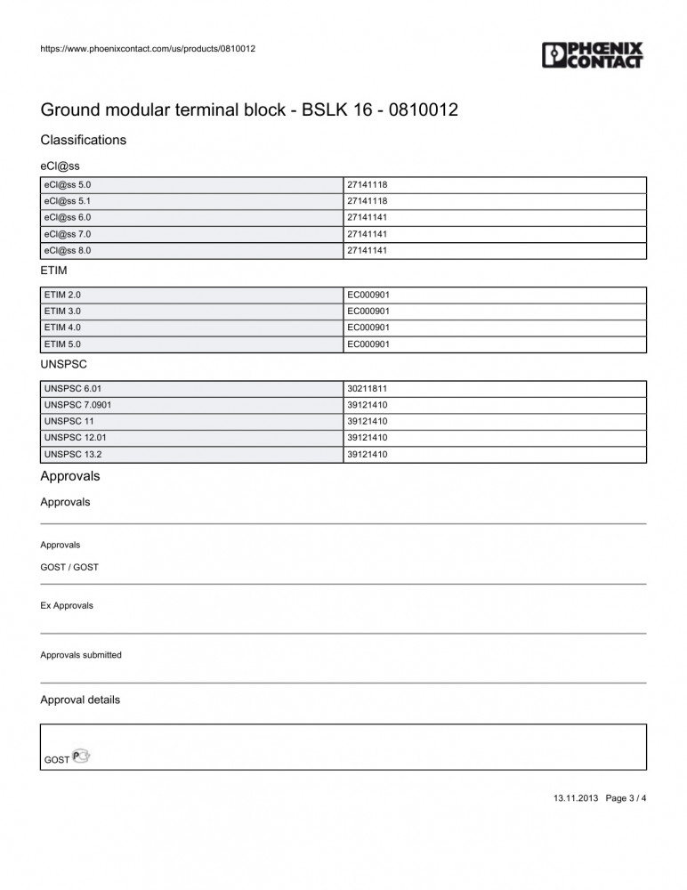 Phoenix Contact 0810012 datasheet page 3