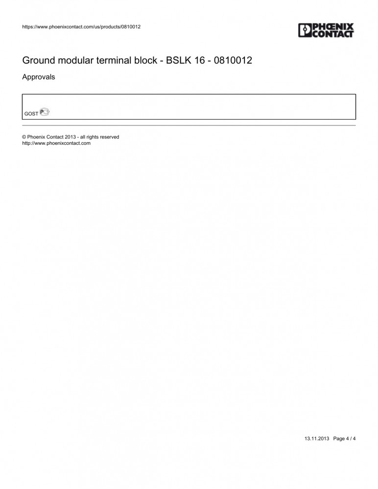 Phoenix Contact 0810012 datasheet page 4