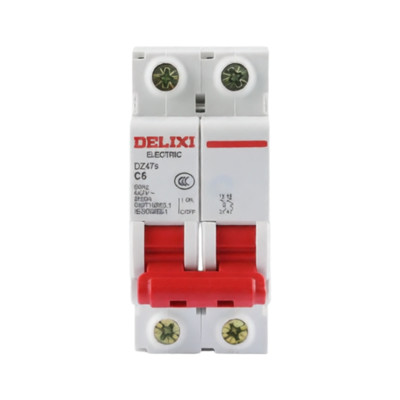 Delixi Electric DZ47s D 2P 16A Miniature Circuit Breaker
