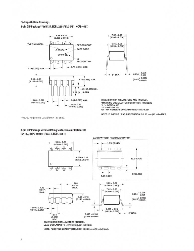 6N137 datasheet page 5
