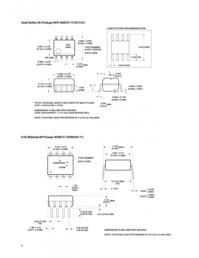 6N137 datasheet page 6