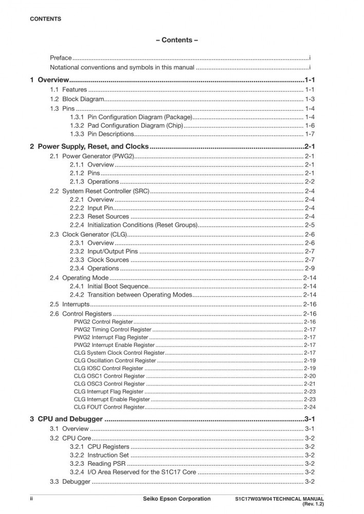 EPSON technical document page 4