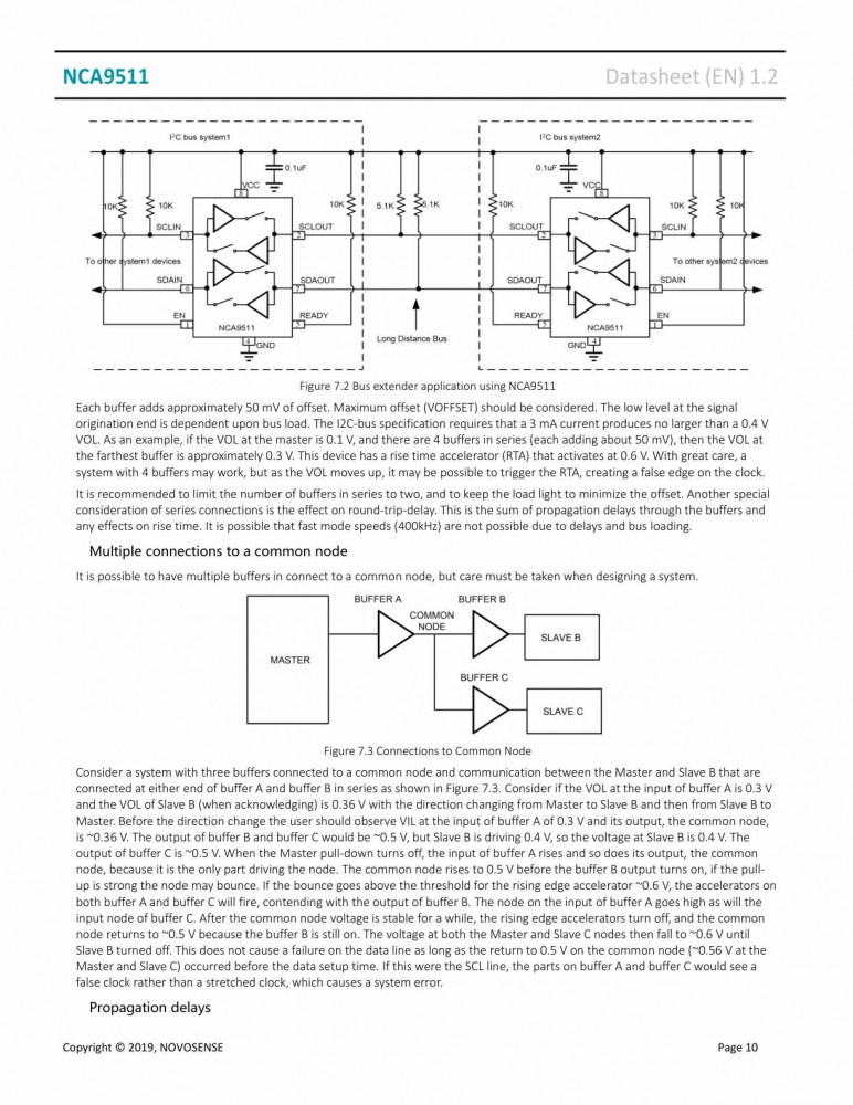 NCA9511-DSPR datasheet page 10
