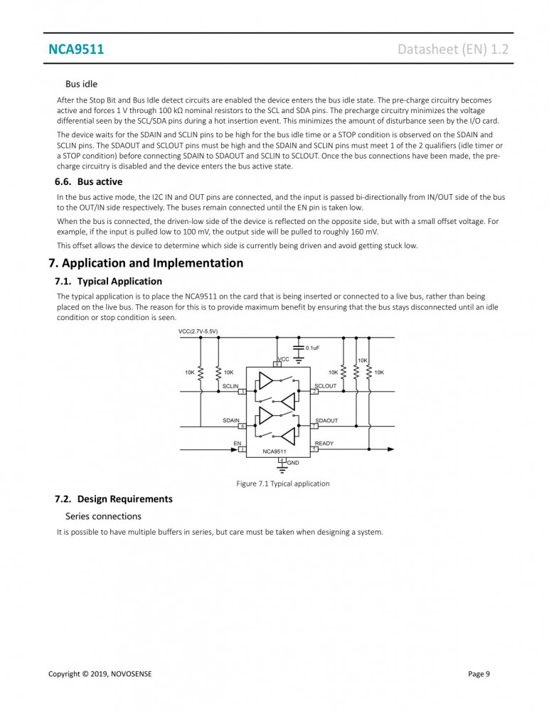 NCA9511-DSPR datasheet page 9