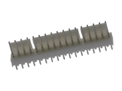 KK 254 Solid Header, Vertical, with Friction Lock, 13 Circuits, 2.54µm Matte Tin (Sn) Plating, 3.56mm Tail Length, Bag