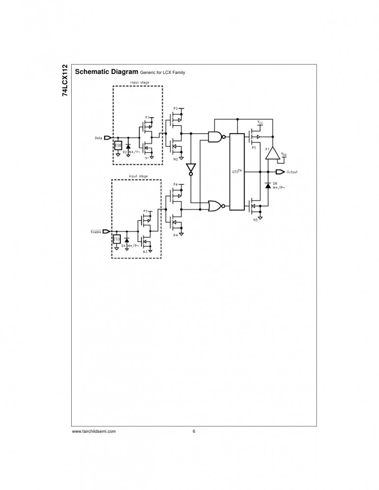 74LCX112 datasheet page 7