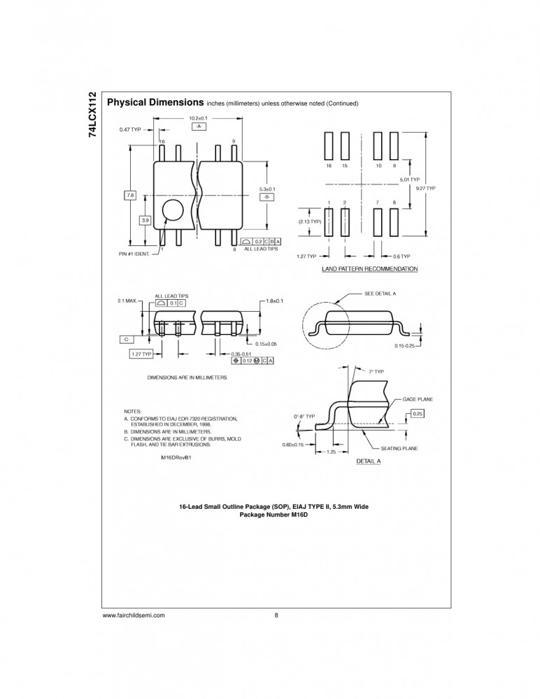 74LCX112 datasheet page 9