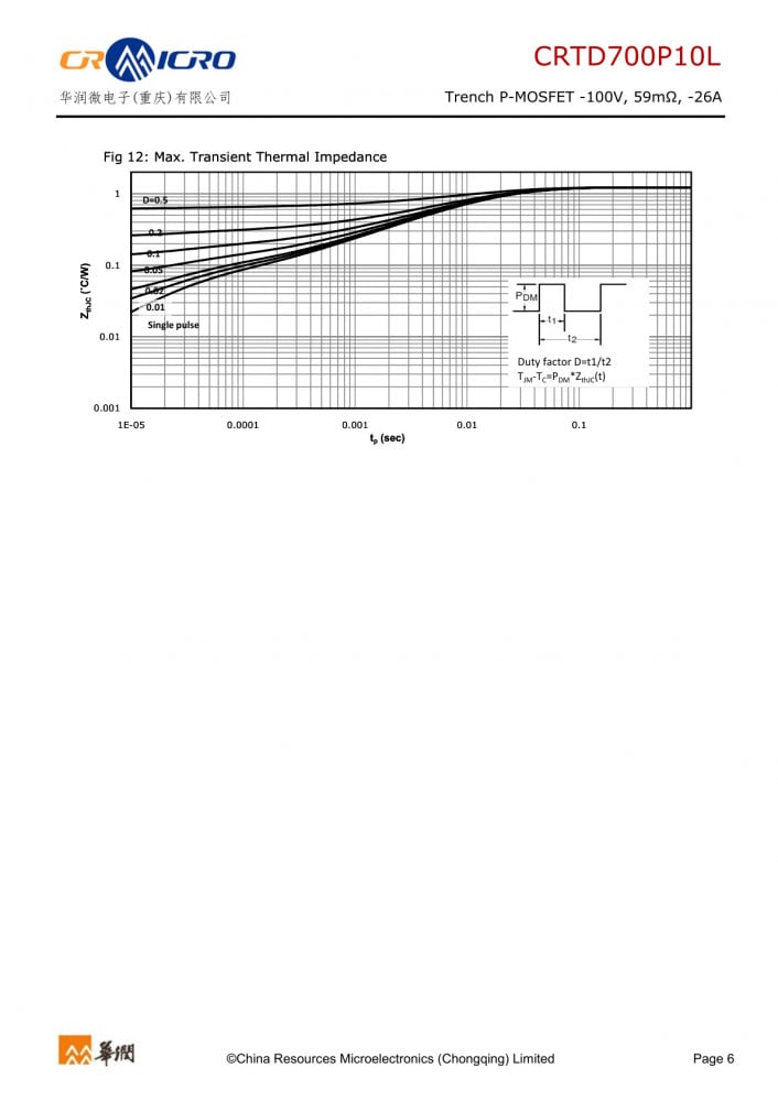 CRTD700P10L datasheet page 6