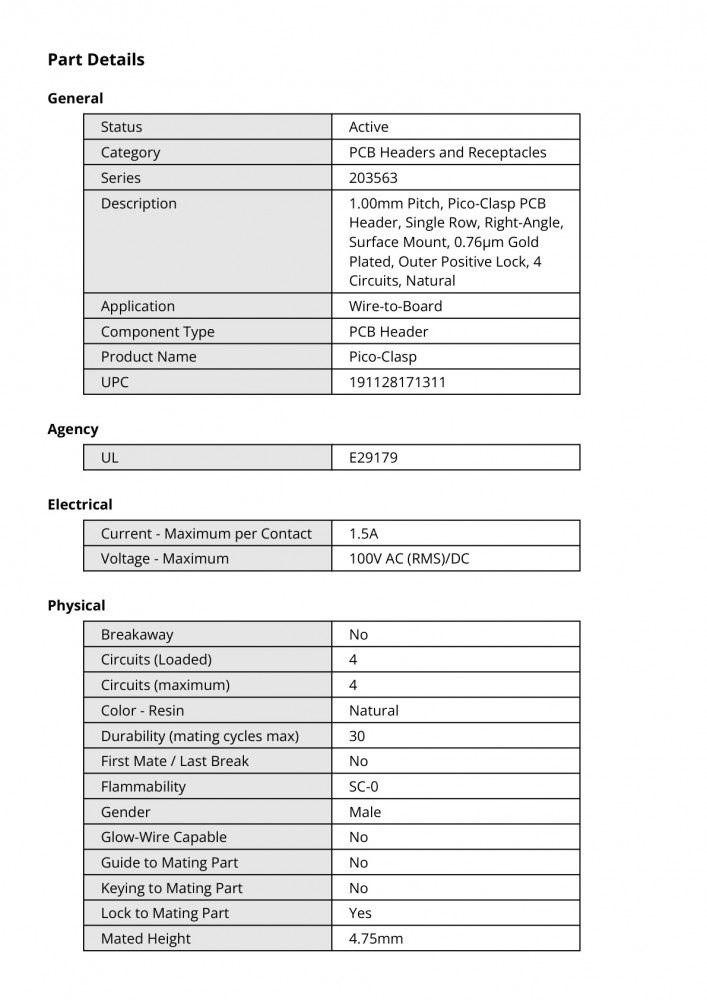 2035630405 product document image, page 2