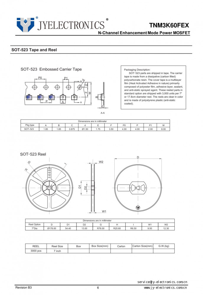 TNM3K60FEX datasheet page 6
