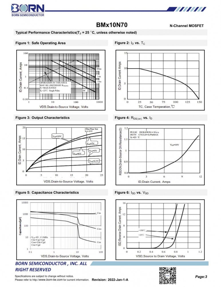 BMF10N70G datasheet page 3