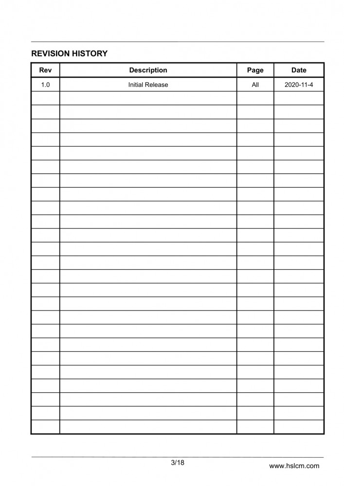 HS24CG003-ARX datasheet page 3