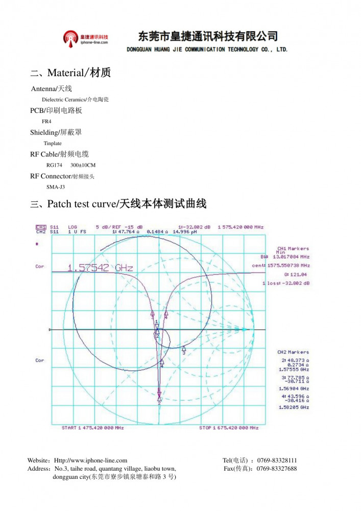 HJ-GPS-1575.42MHz-3M document page 2