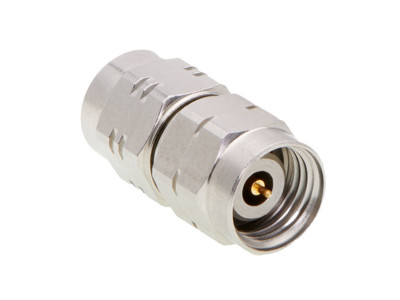 Precision Test Adapter, Between-Series, 1.0mm Jack-to-1.85mm Jack, Straight, Passivated, 67 GHz, 50 Ohms