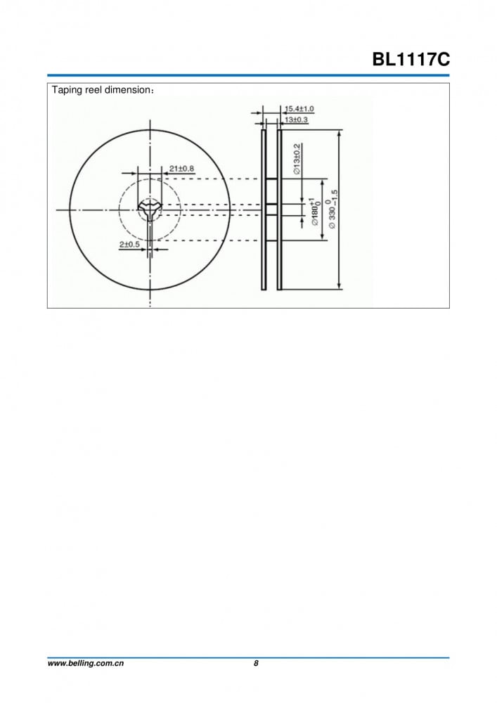 BL1117C datasheet page 8
