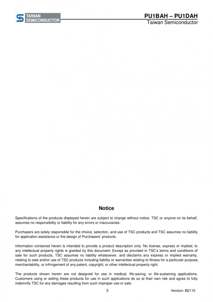 PU1DAH datasheet page 5