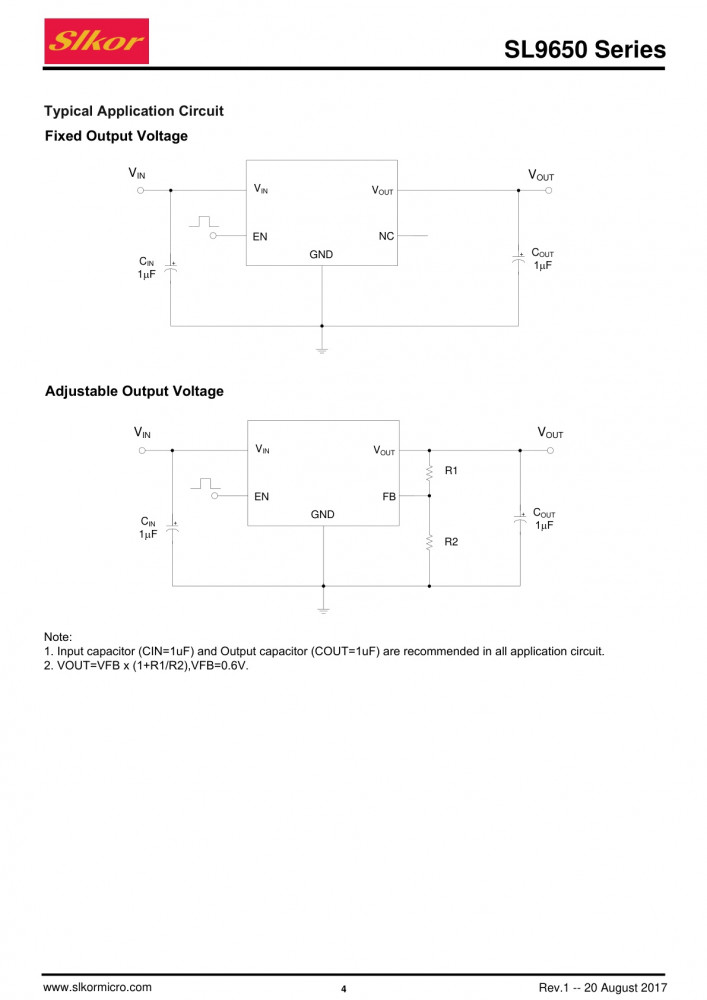 SL9650 datasheet page 4