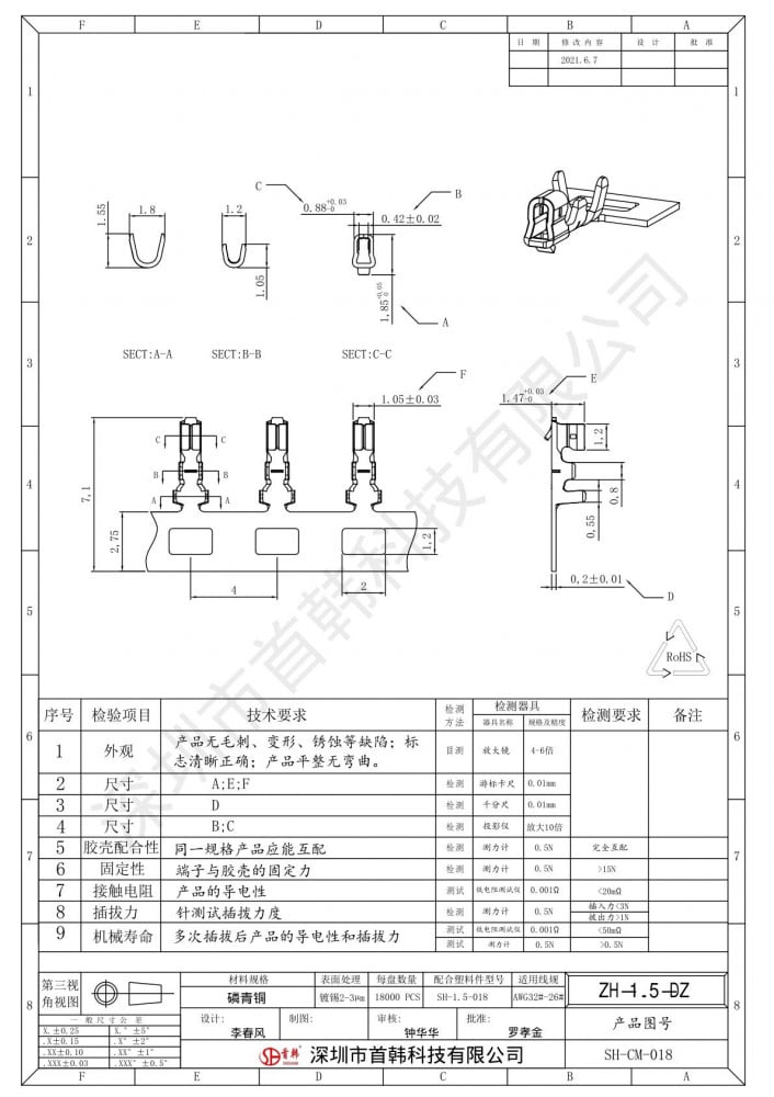 ZH-1.5-DZ specification page 1