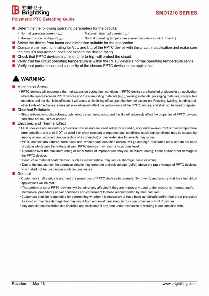 SMD1210B175TF datasheet page 3