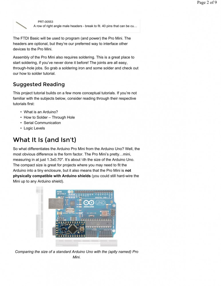Technical document page 2