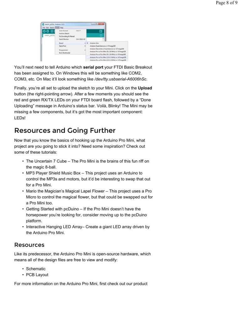 Technical document page 8