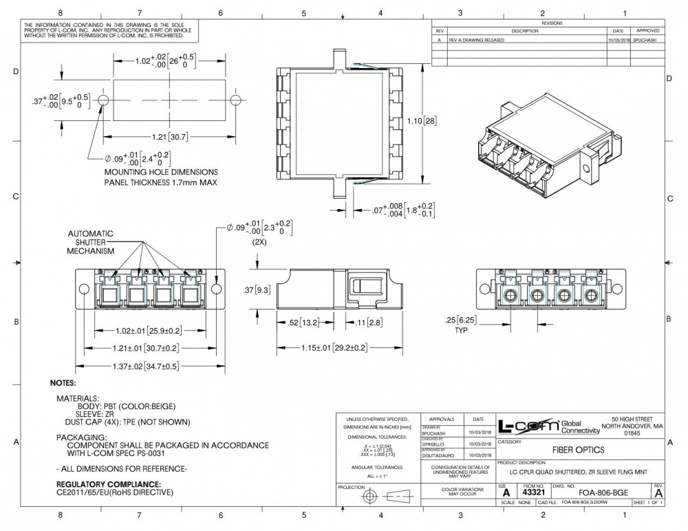 FOA-806-BGE technical document preview