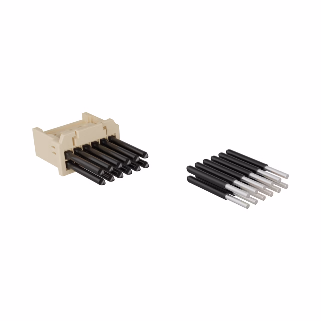 iGrid-to-Pigtail Off-the-Shelf (OTS) Cable Assembly, Dual Row, 100.00mm Length, 12 Circuits, Natural for sale
