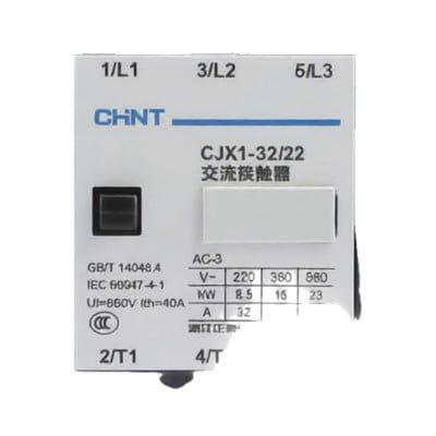 CHINT CJX1-22/22 110V Electromechanical Contactor