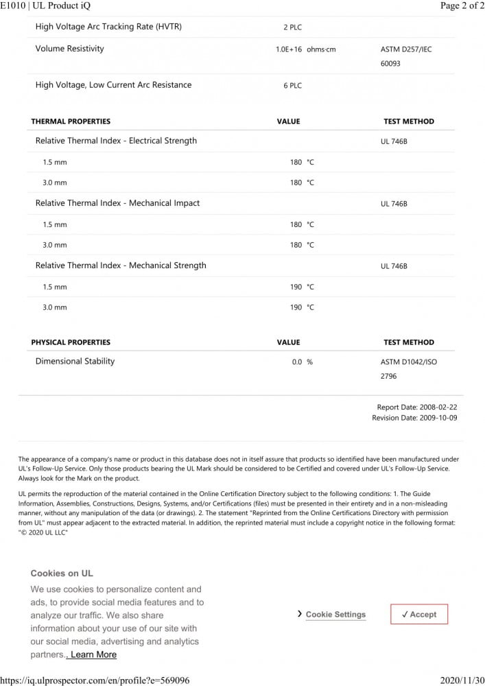 KTL-7R1T material page
