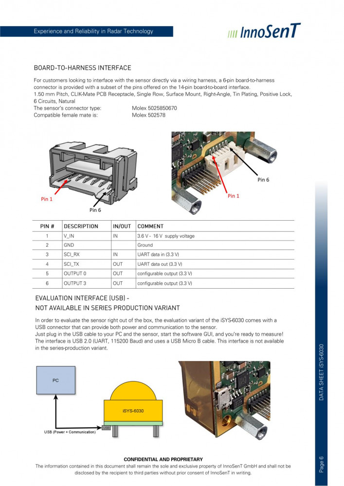 iSYS-6030 technical document page 6