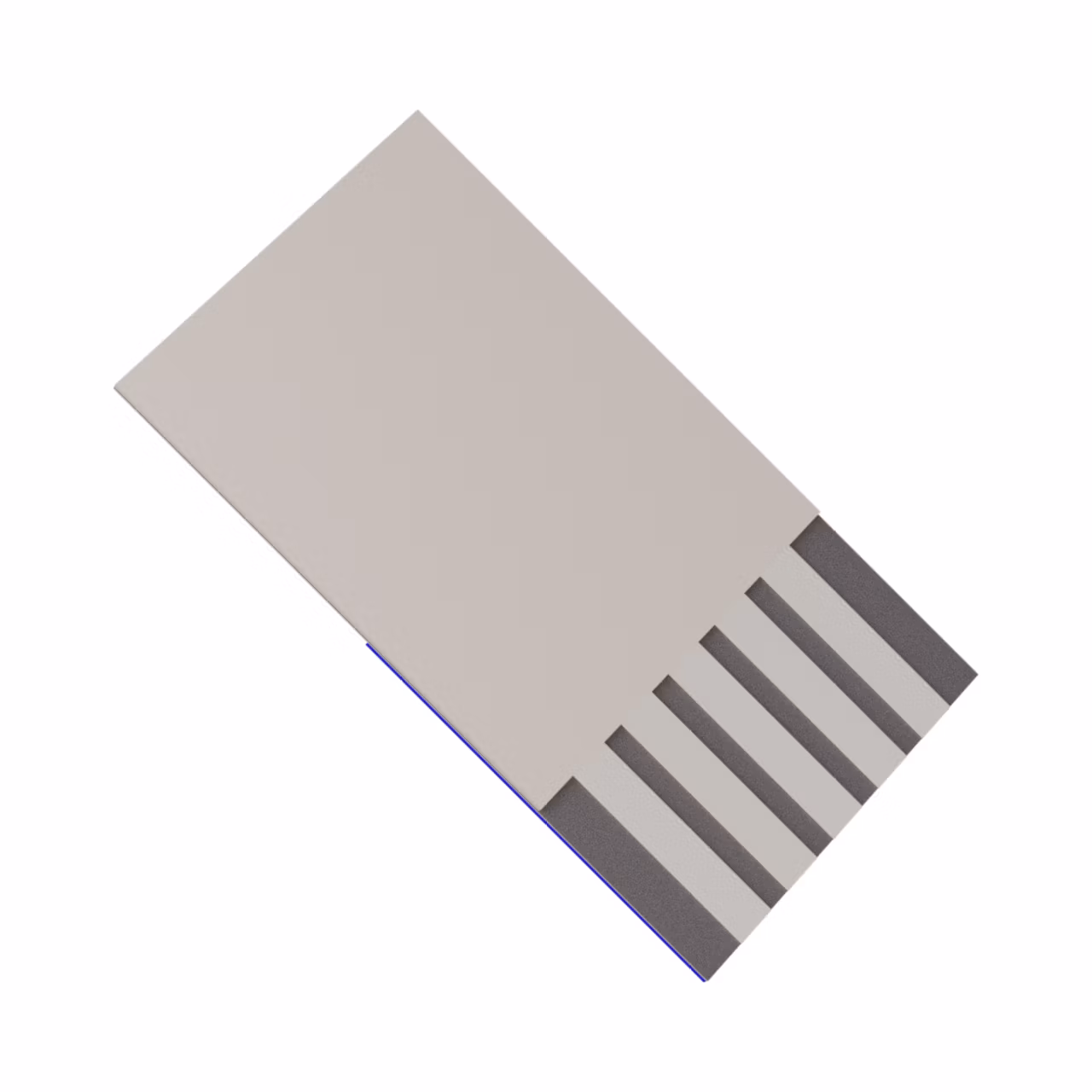 1.25mm Pitch Premo-Flex FFC Jumper, Opposite Side Contacts (Type D), 152.00mm Cable Length, Tin (Sn) Plating, 5 Circuits for sale