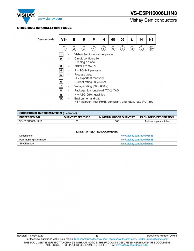 VS-E5PH6006LHN3 datasheet page 6