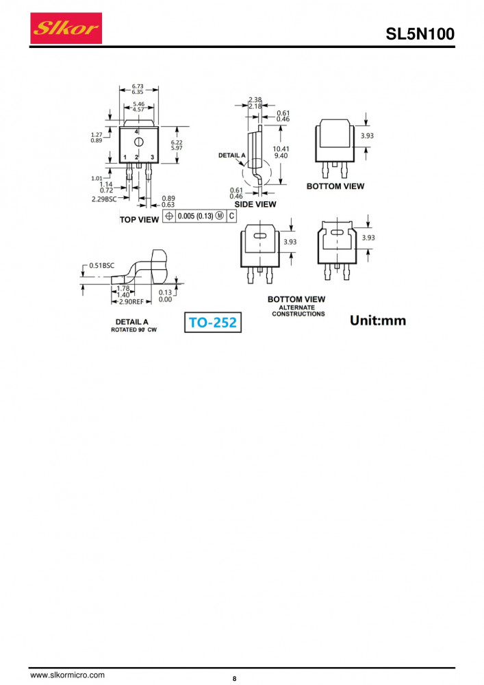 SL5N100D datasheet page 8