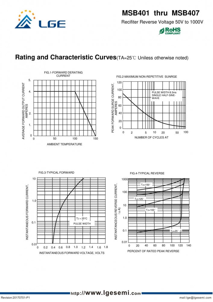 LGE MSB407 datasheet page 2