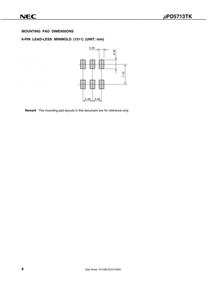 UPD5713TK-E2-A datasheet page 8